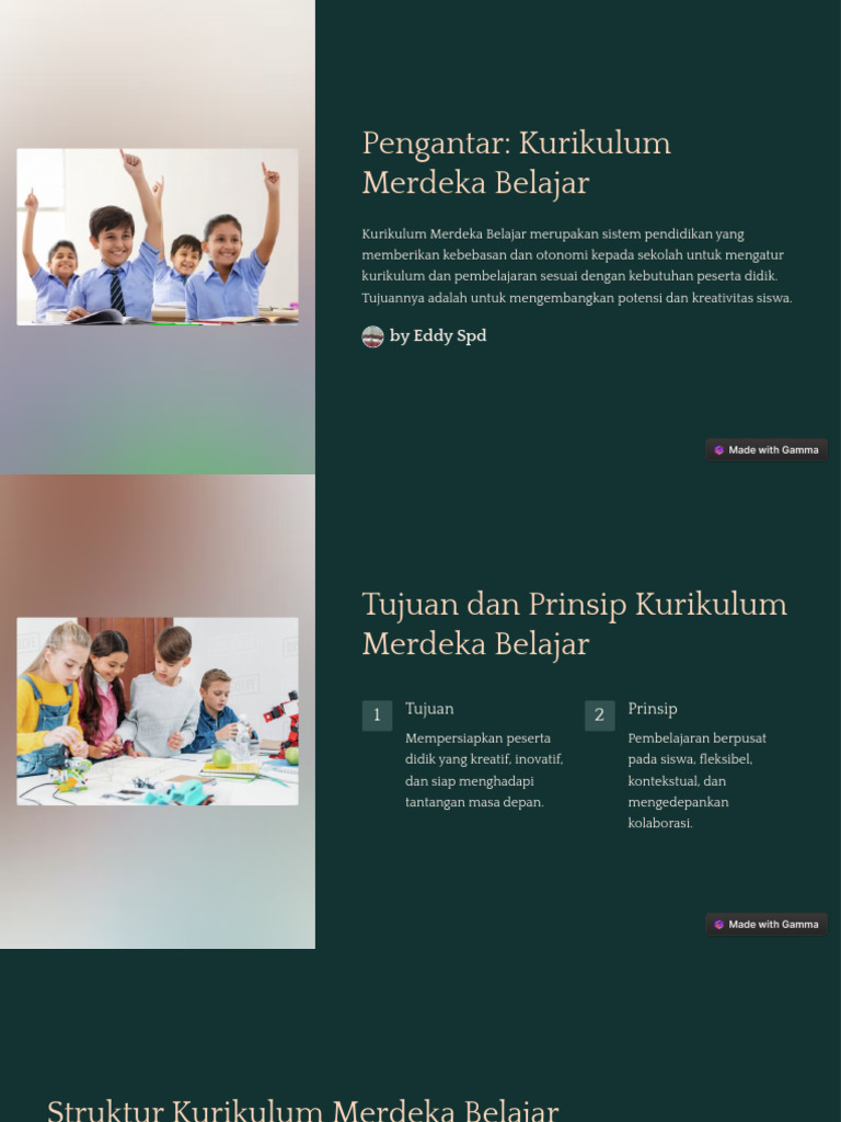 Pengantar Kurikulum Merdeka Belajar | PDF