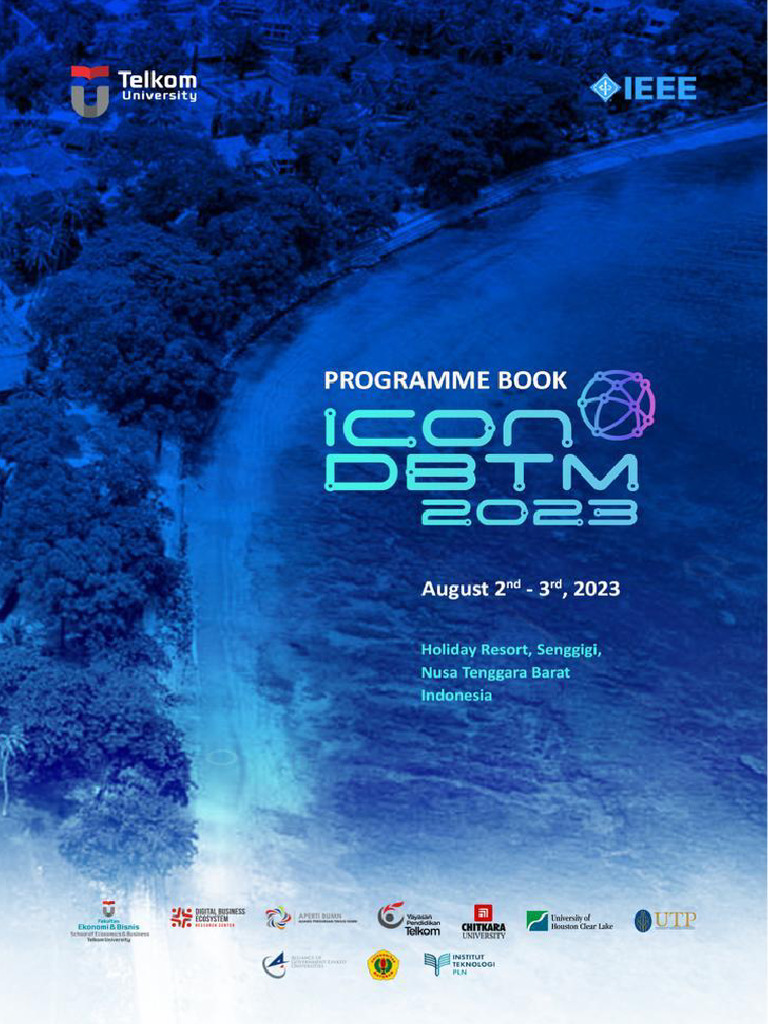 Programme Book ICONDBTM 2023 | PDF