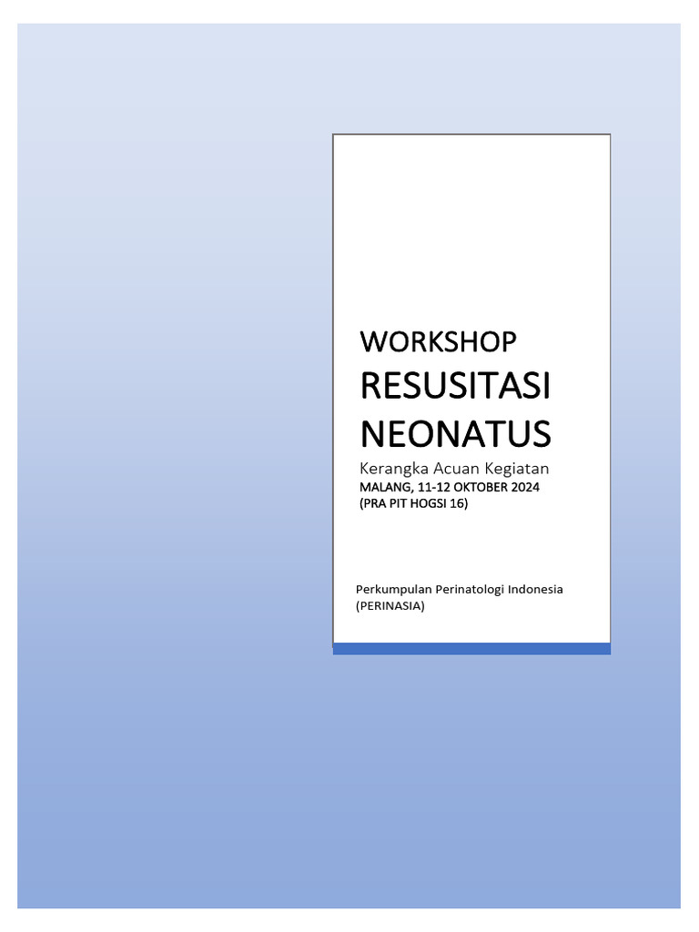 Rev - Kak Workshop PRN Malang, 11-12 Oktober 2024 | PDF