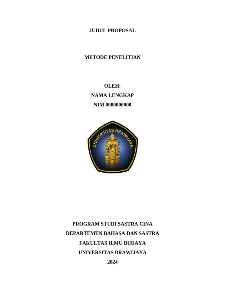 Format Uas Metpen 2024 | PDF