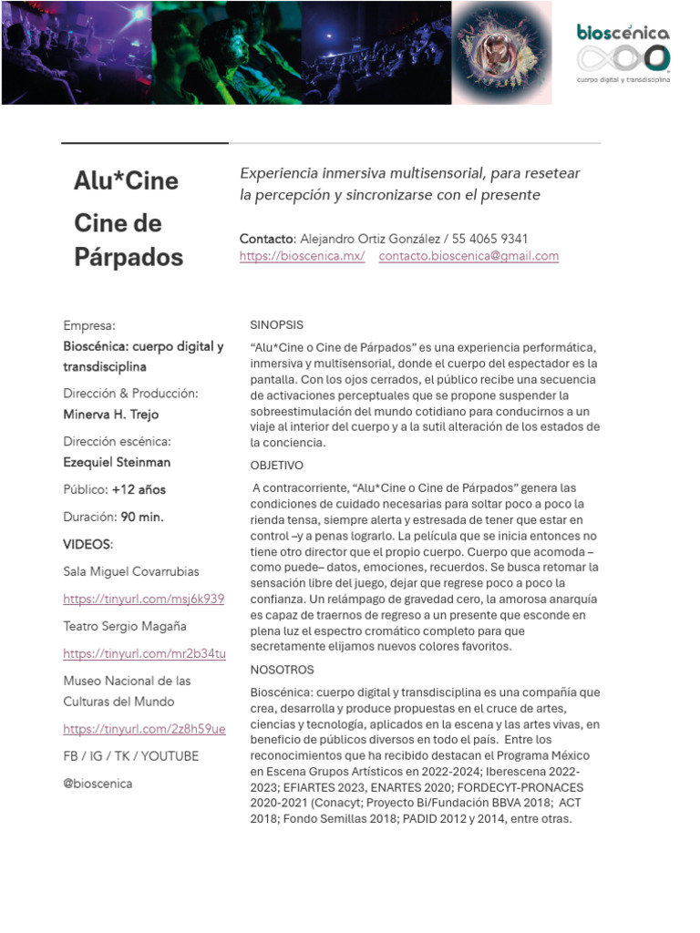 Alucine One Page 2024 | PDF