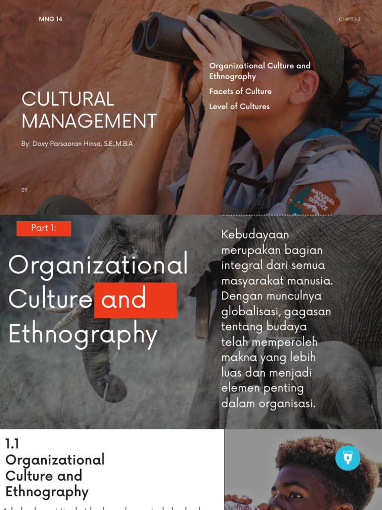 Cultural Management Chapt 1 (Meet 1-2) | PDF