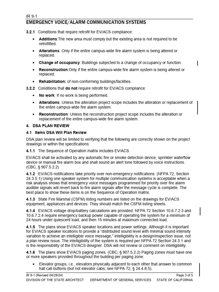 Emergency Voice/Alarm Communication Systems | PDF