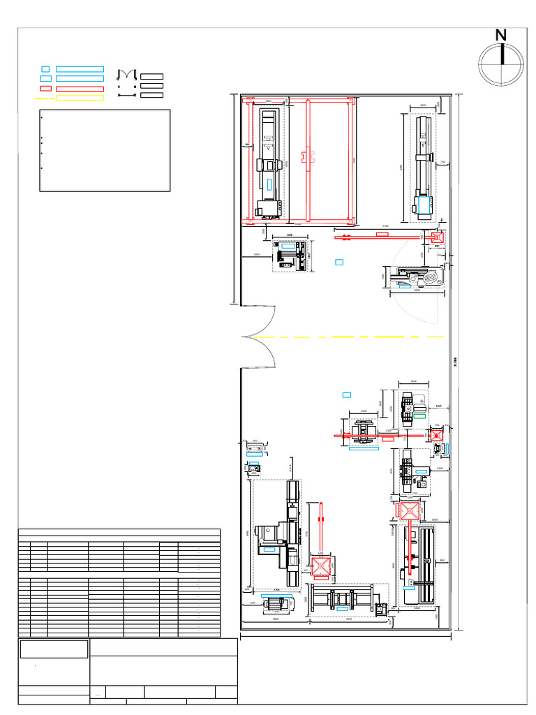 Machine Shop Layout 4 Edited | PDF | Crane (Machine) | Machines