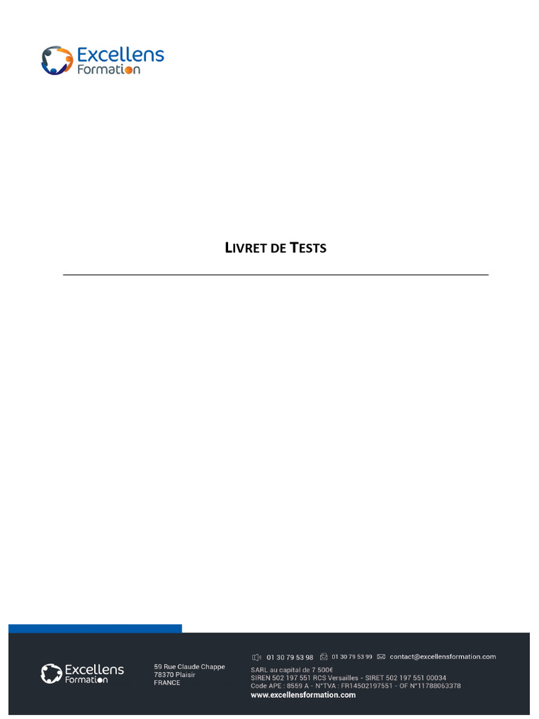 Tests Egogramme & Drivers | PDF