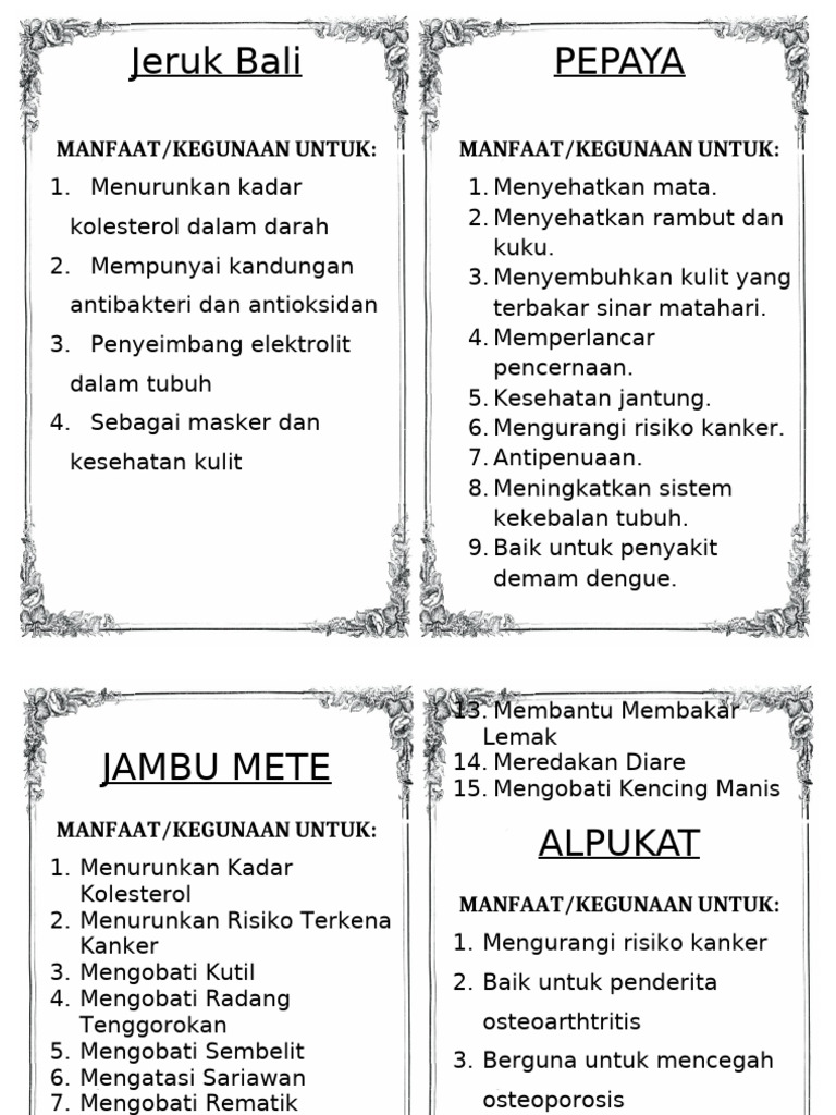 Jeruk Bali | PDF