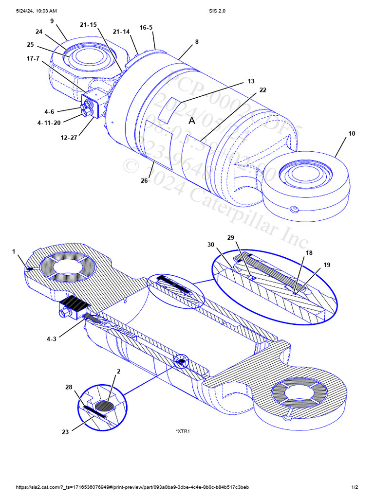 CAT 777 Rear Suspension 1 | PDF