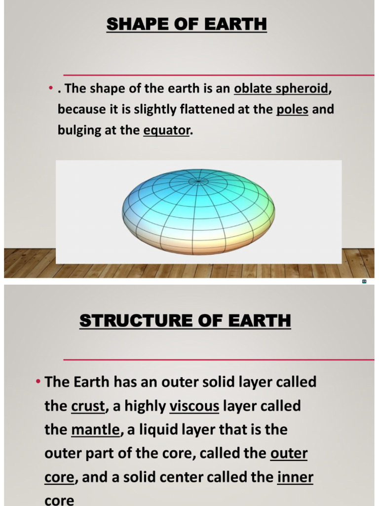 Shape of Earth | PDF