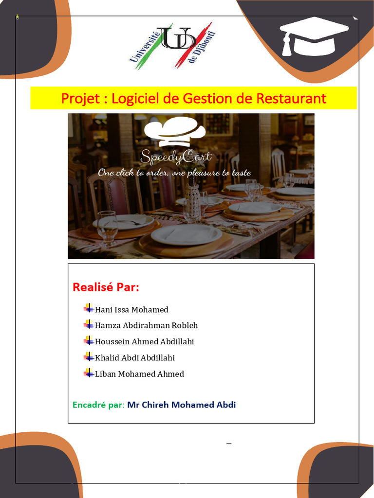 Cahier de Charges Gestion Restaurant 1 | PDF
