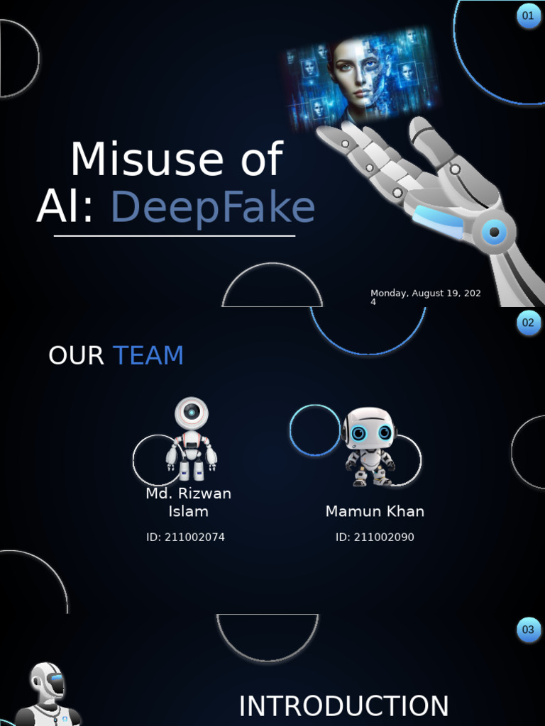 Misuse of Ai:: Deepfake | PDF