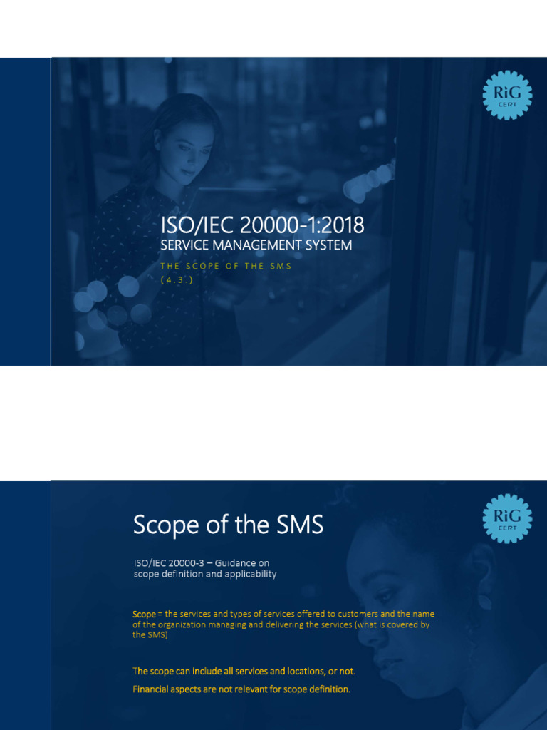 The Scope of The SMS | PDF