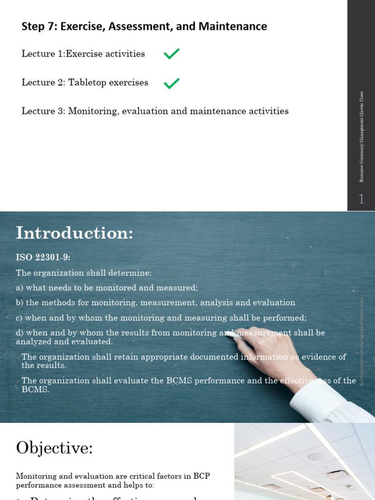 Step 7 L3 Monitoring, Evaluation and Maintenance Activities | PDF