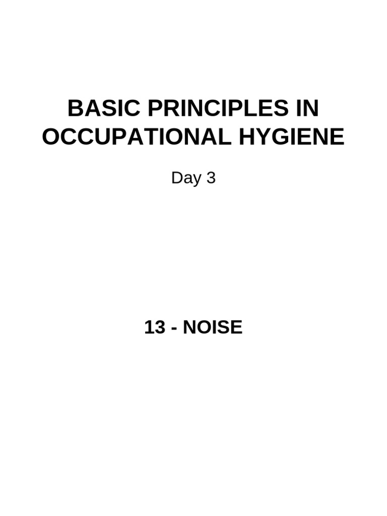 FI.16 M200 Section 13 Day 3 Noise - Feb24 | PDF