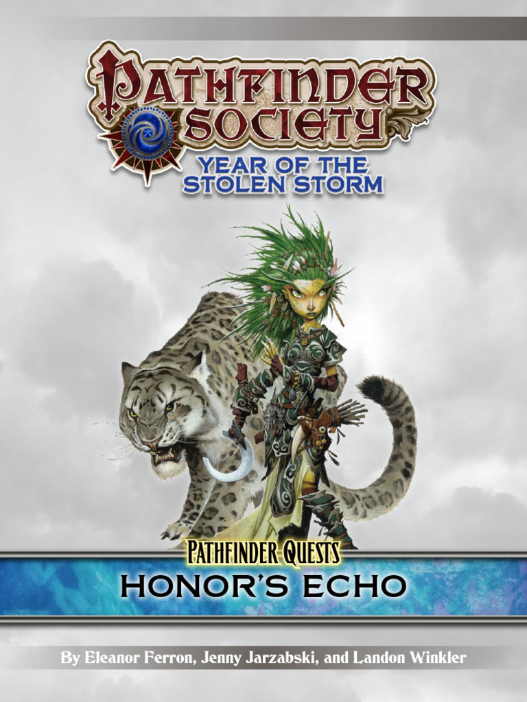 Pathfinder Quests: Honor's Echo | PDF | D20 System