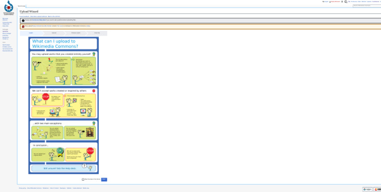 Upload Wizard - Wikimedia Commons | PDF