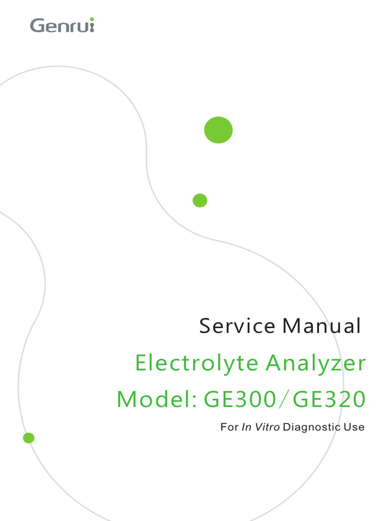 Genrui-GE300 Service Manual | PDF
