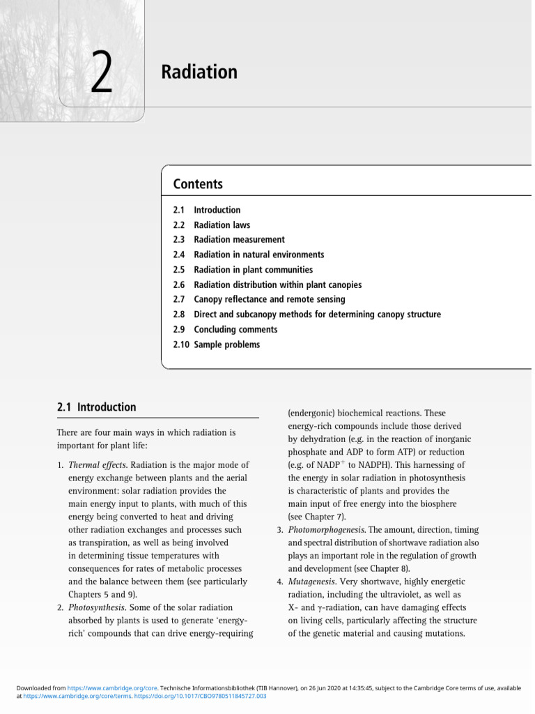 Radiation | PDF | Electromagnetic Radiation | Radiation