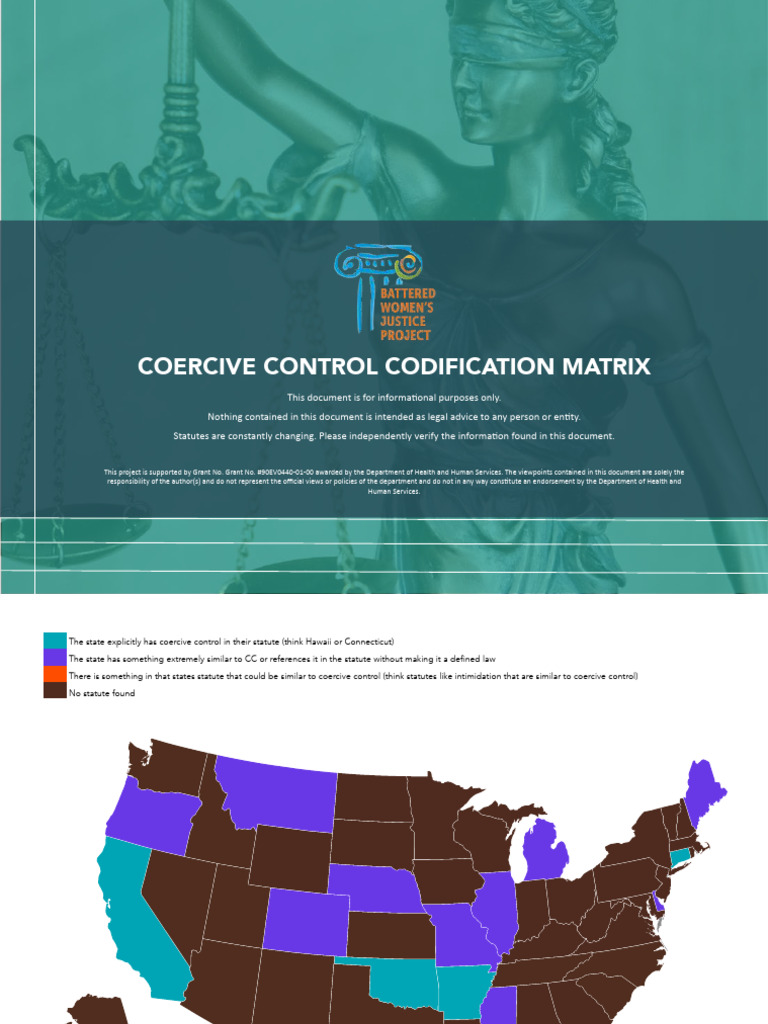Coercive Control-Matrix | PDF