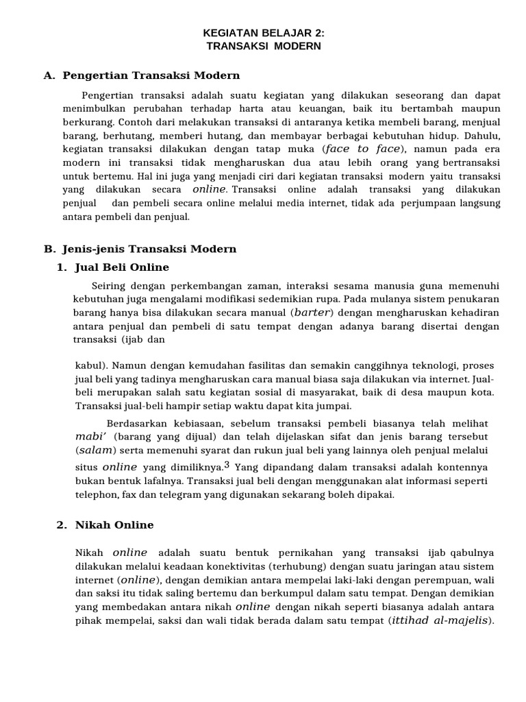 Modul Sismiati KB 2 | PDF