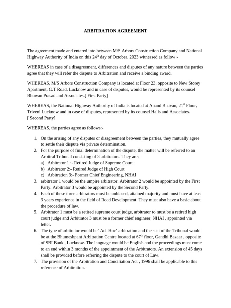 Arbitration | PDF | Arbitral Tribunal | Law