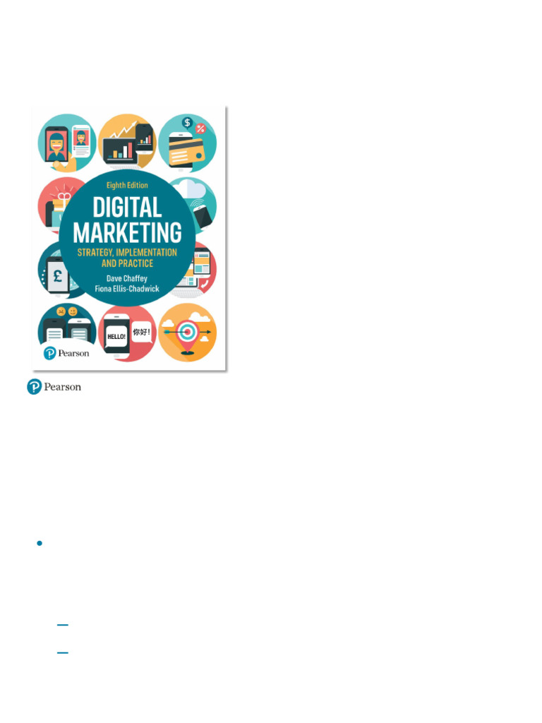 Digital Marketing: Strategy, Implementation and Practice | PDF
