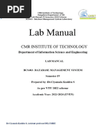 BCS403-Database Management System-DBMS Module 1 | PDF
