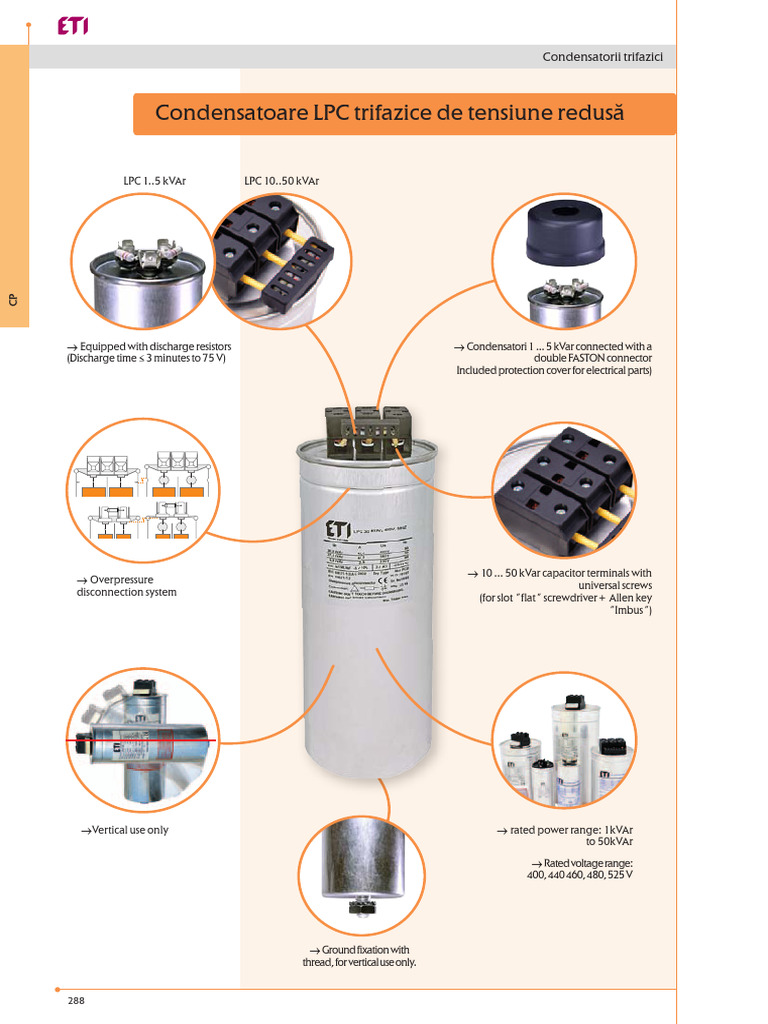 Three Phase Capacitor | PDF | Electronics | Components