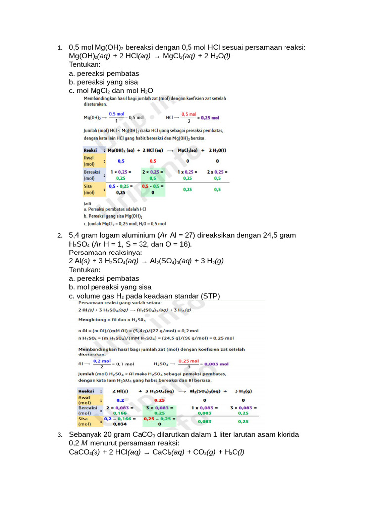 Persiapan PAS XI-2 | PDF