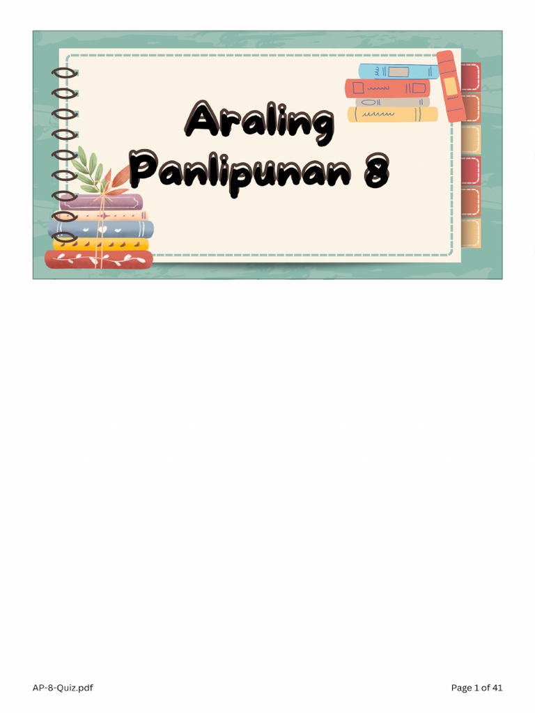 Ap Quiz and Answer | PDF