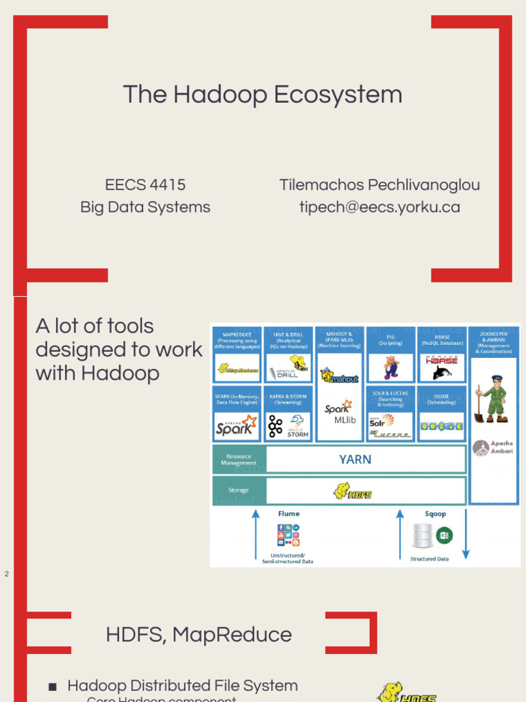 Hadoop ecosystem | PDF Hadoop ecosystem | PDF