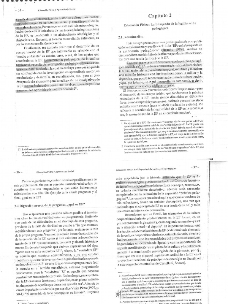 Valter - Bracht. - Educación - Física - La - Búsqueda - de - La ...