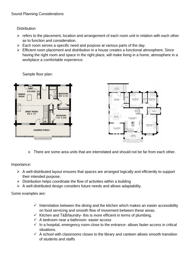 Sound Planning Considerations - 103108 | PDF