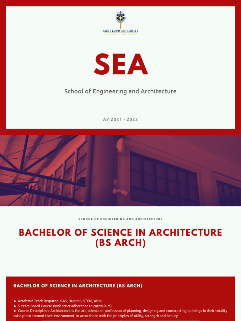 SEA Program Offerings Overview | PDF