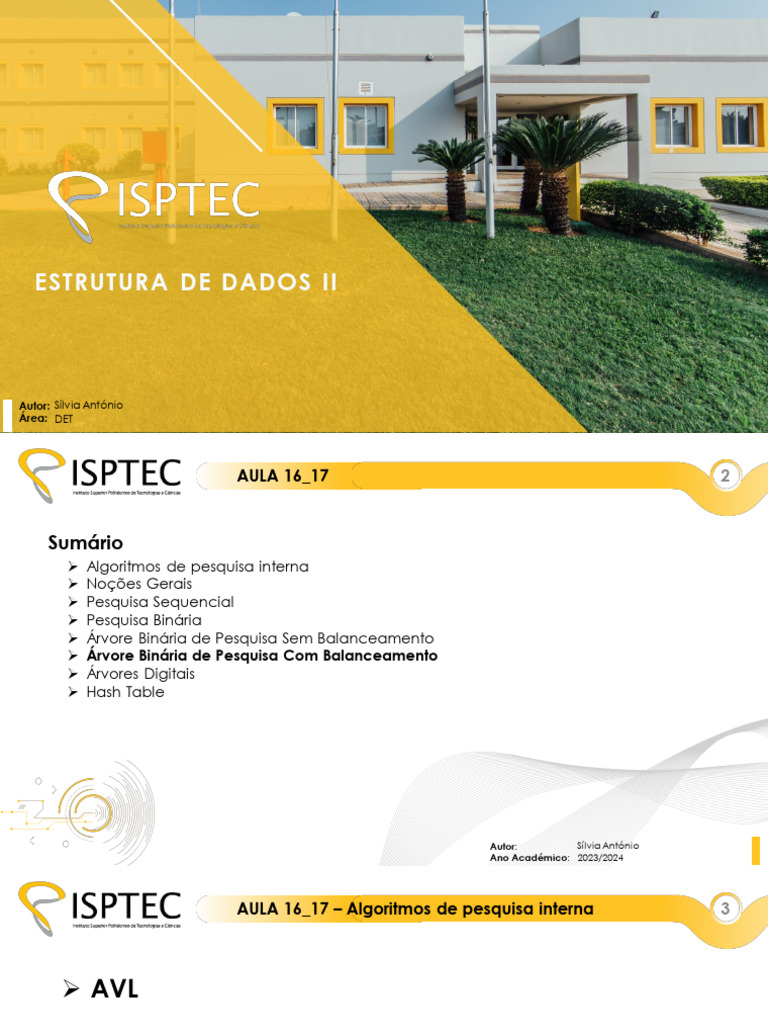 Aulas 16 17 EDII 2024 | PDF | Computer Science