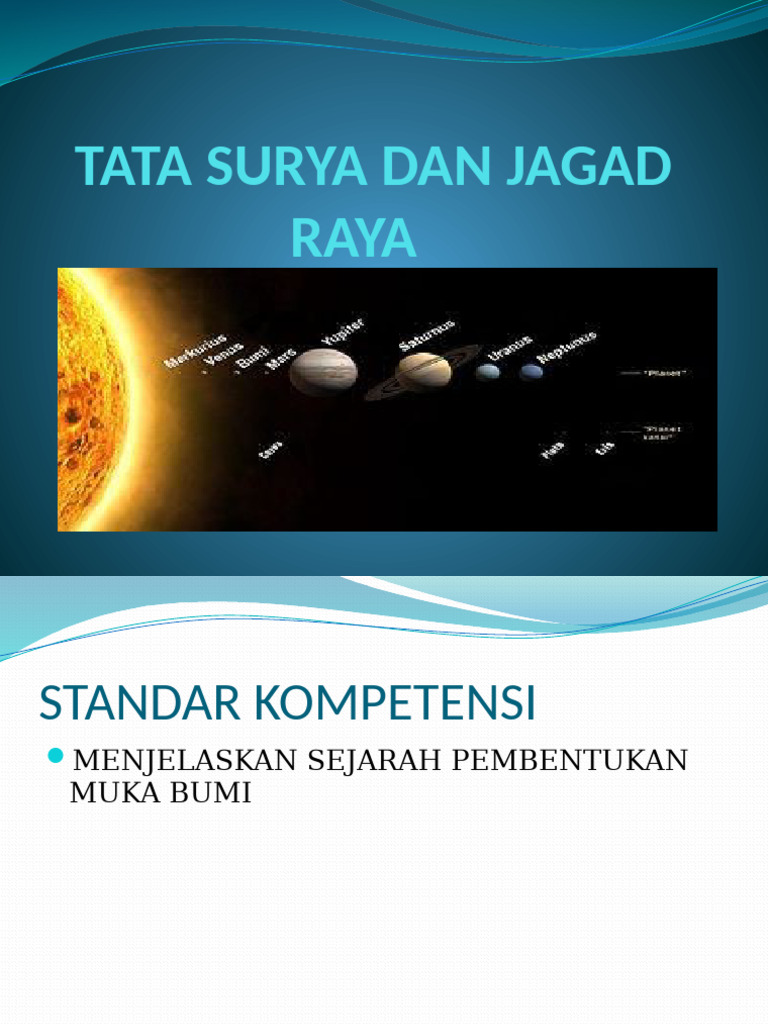 Tata Surya Dan Jagad Raya | PDF
