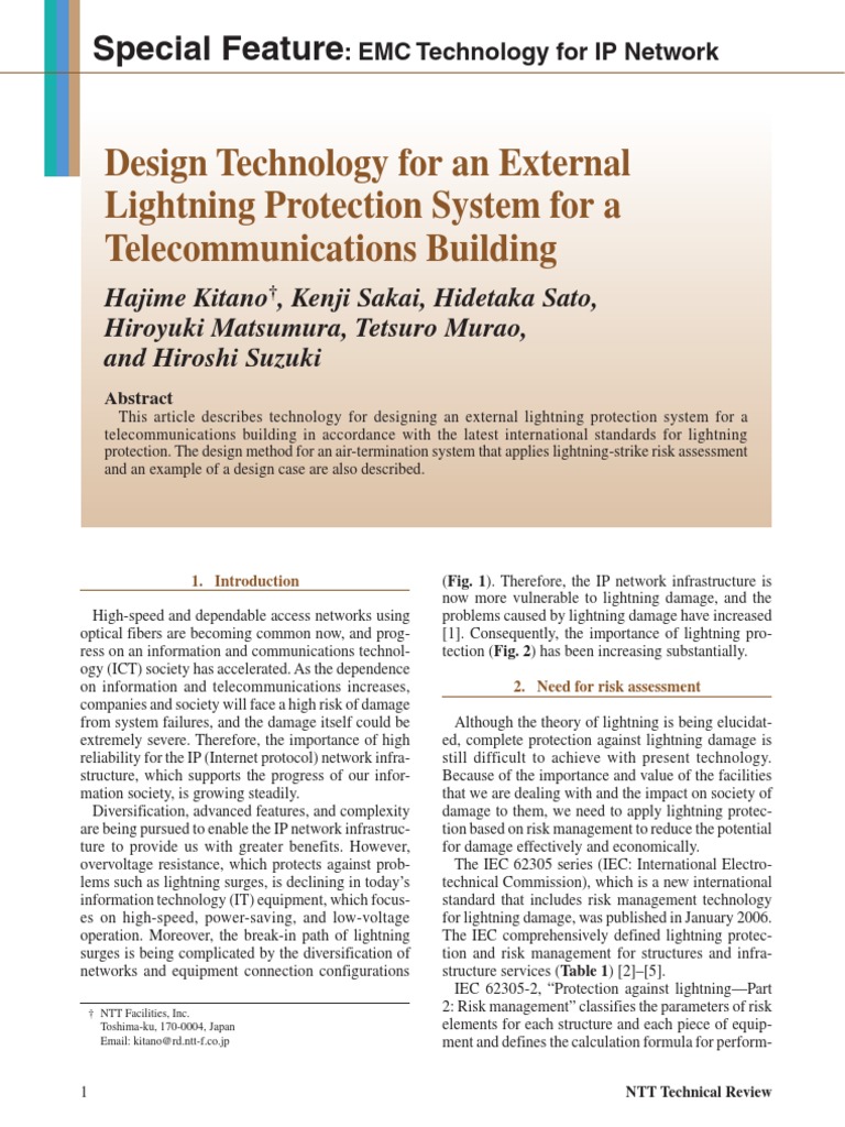 Lightning Protection | PDF | Risk Management | Lightning