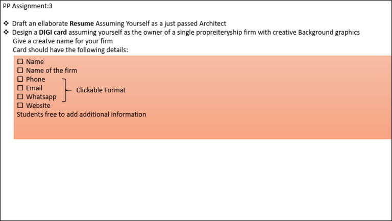 Pp3 Assignment | PDF