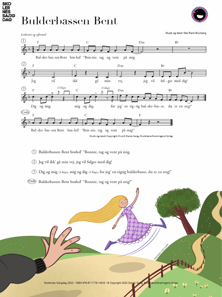 Bulderbassen Bent Noder Og Tekst | PDF