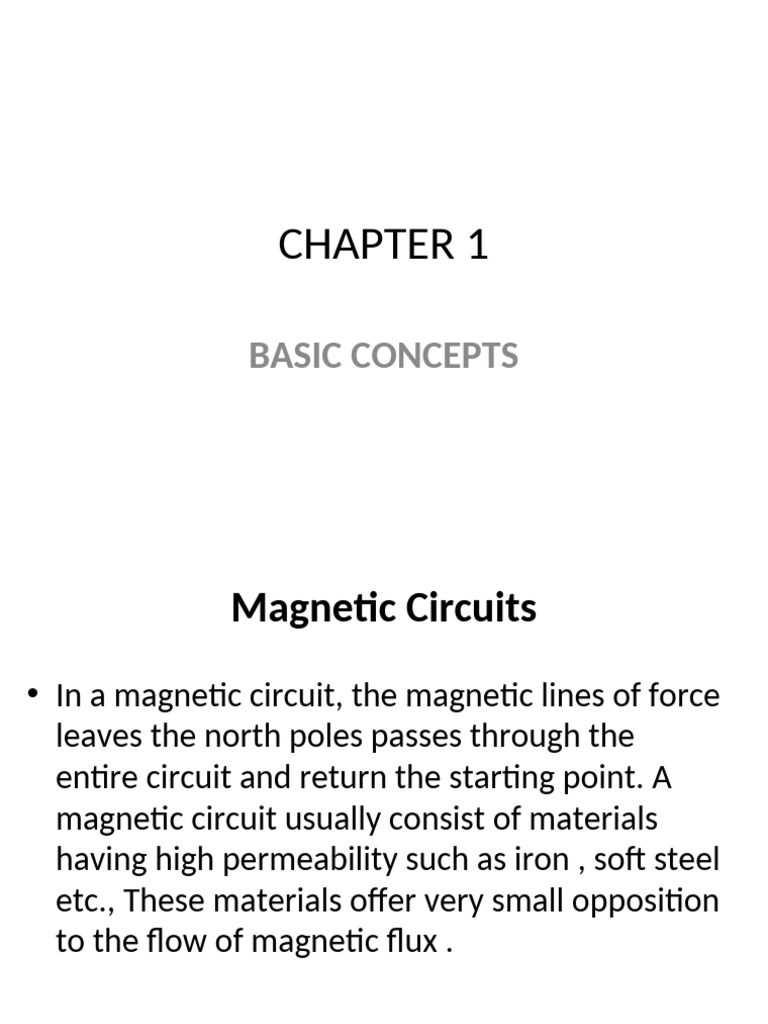 Magnetic Circuits | PDF