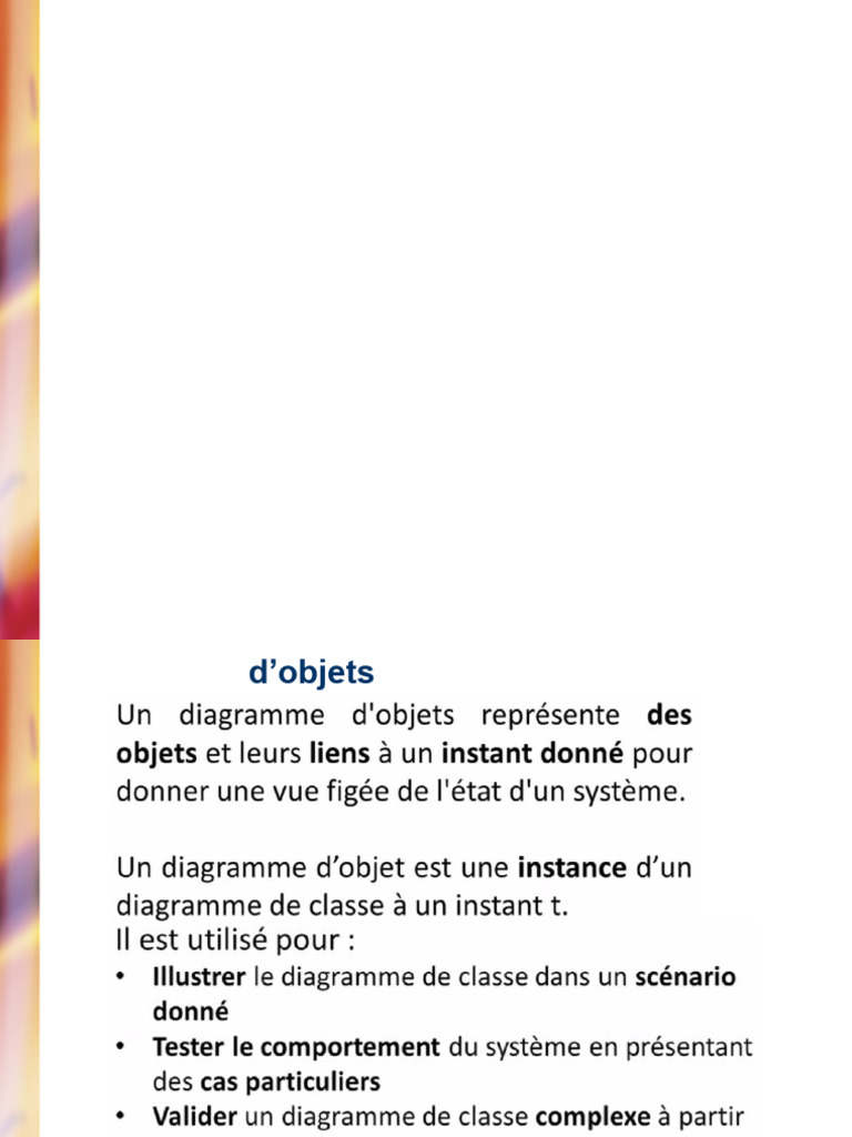 Chapitre 7 - Diagramme D'objets | PDF