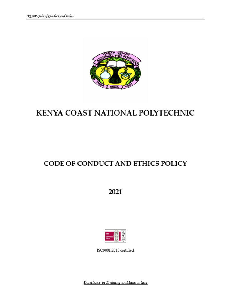 KCNP Code of Conduct | PDF