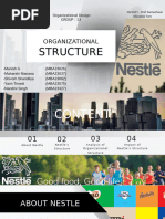 Nestlé's Matrix Organizational Structure | PDF | Nestlé | Marketing