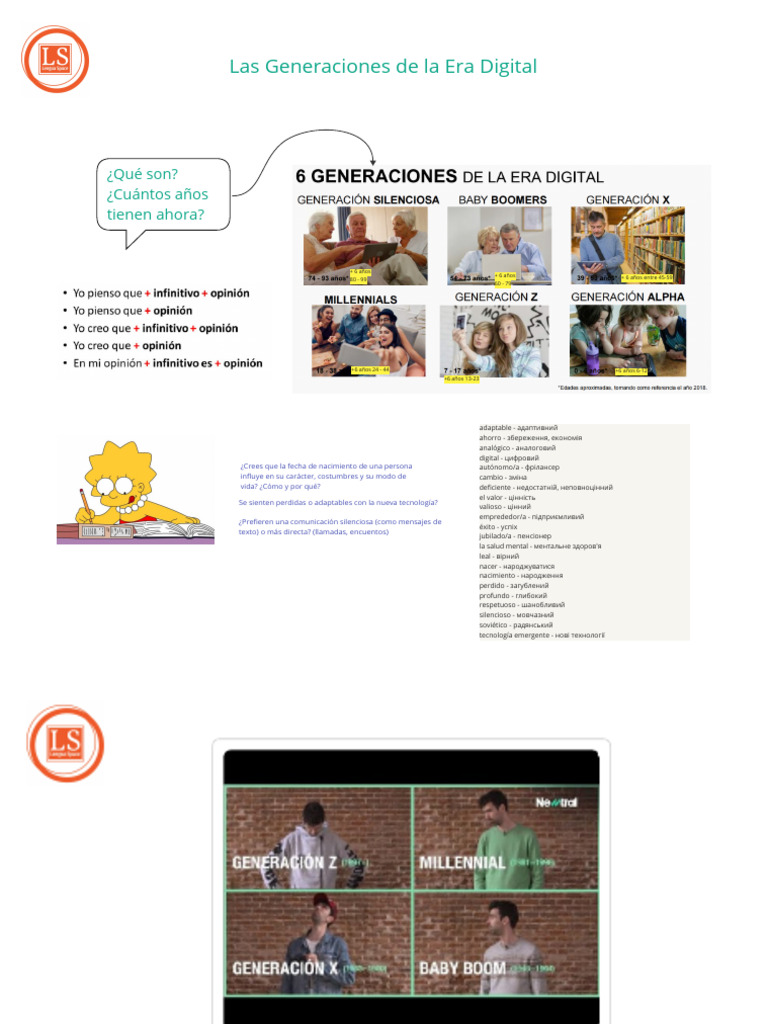 Características de las Generaciones Digitales | PDF | Millennials