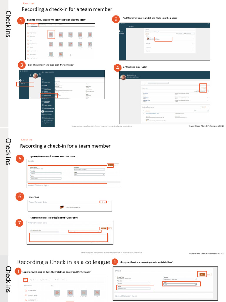 How To Record A Check in | PDF