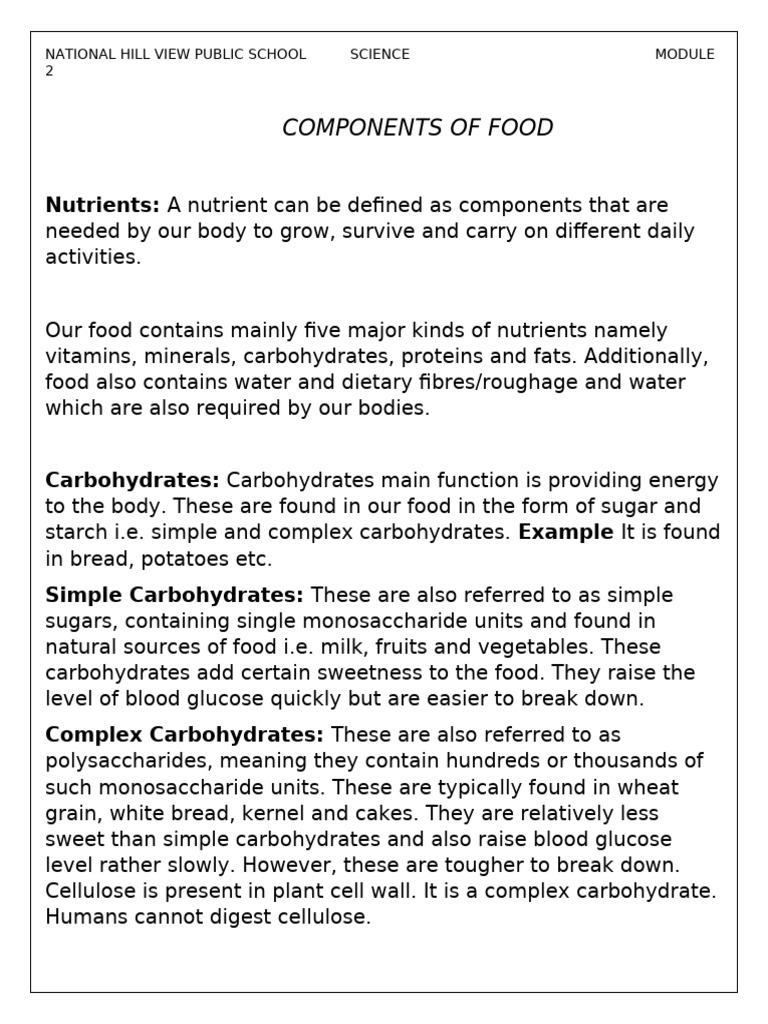 Module 2 Science | PDF