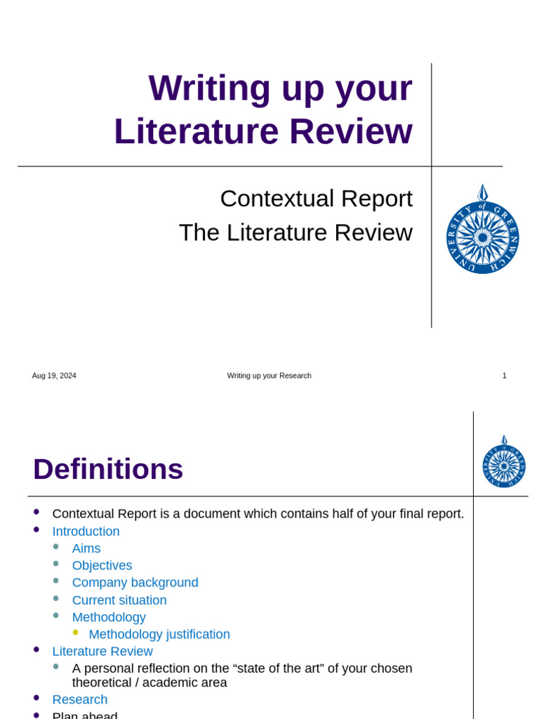 Week 3 Writing - Up - Lit Rev-DeSKTOP-JG355U3 | PDF