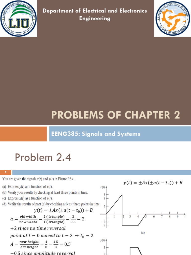 Chapter 2 - Problems | PDF
