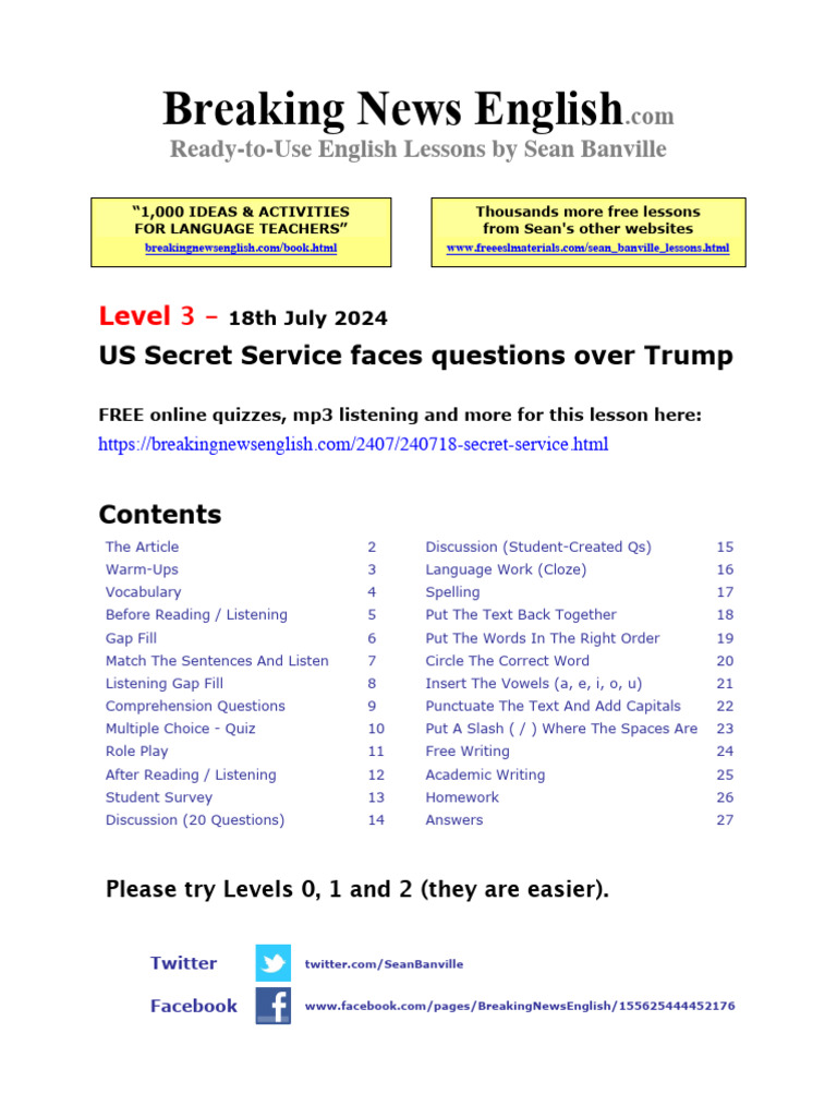 Secret Service | PDF