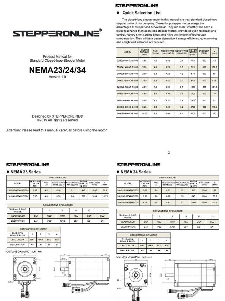 Motor Selection Guide | PDF
