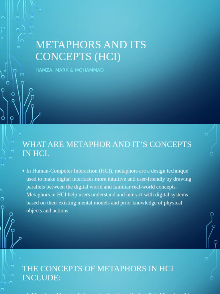 Metaphors Hci Pdf